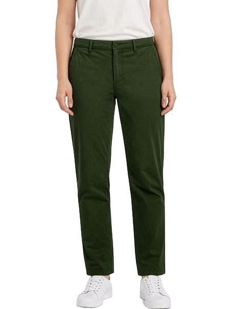 KETTLEWELL Havana High-rise Chinos - Dark Olive
