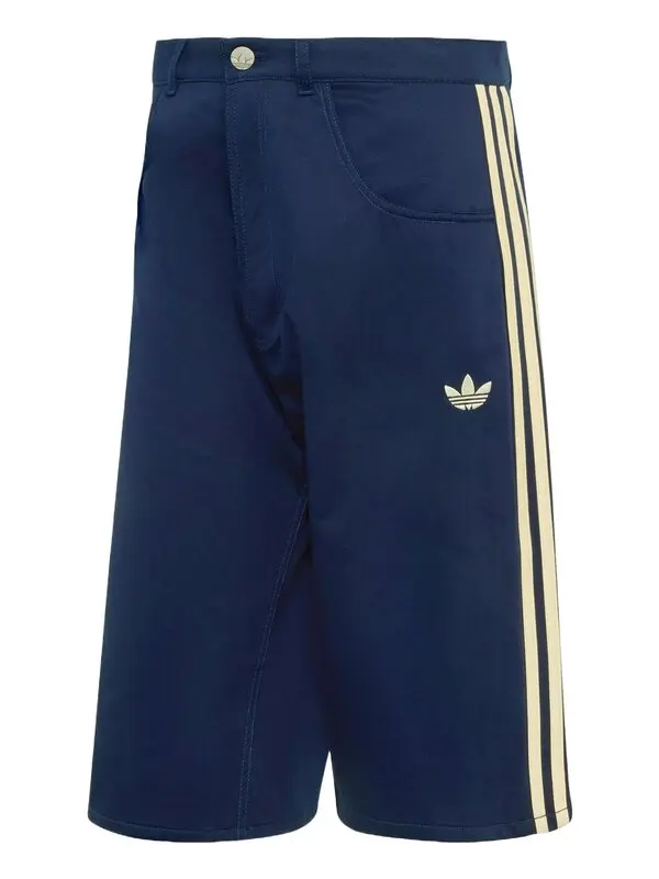 Adidas Firebird Twill Jorts Asia Sizing - Night Indigo