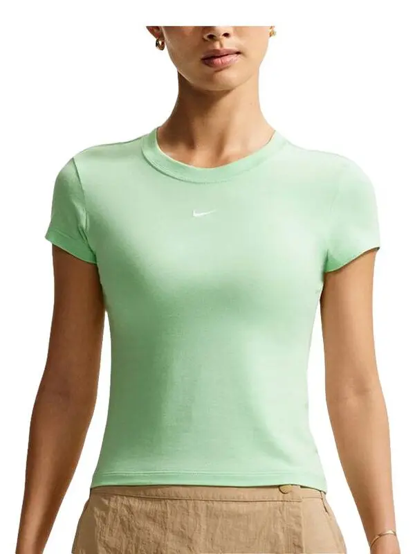 Nike Crewneck Plain Short Sleeve T-shirt - Green