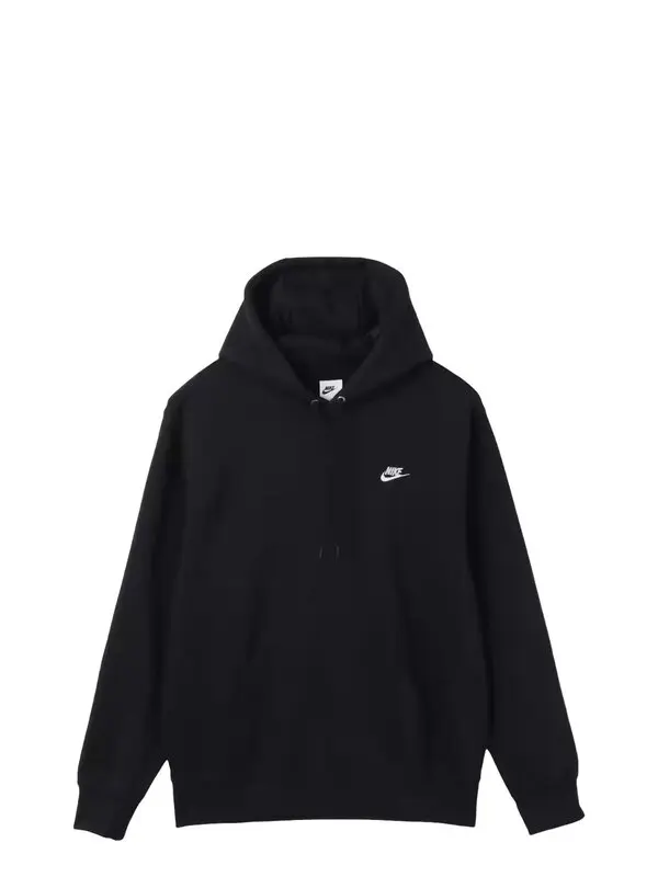 Nike Club Pullover Fleece Hoodie Asia Sizing - Black