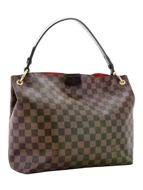 LOUIS VUITTON Graceful Handbag Damier Pm Hobo Bag - Brown