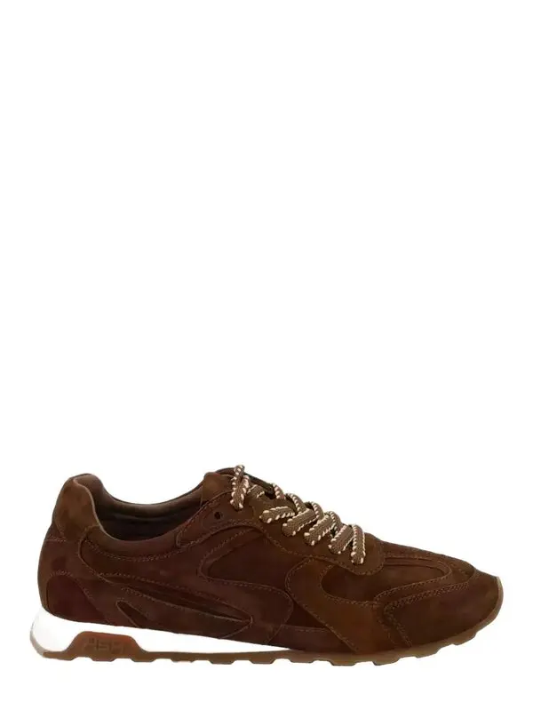 Ash Kasar Panelled Suede Sneakers - Brown