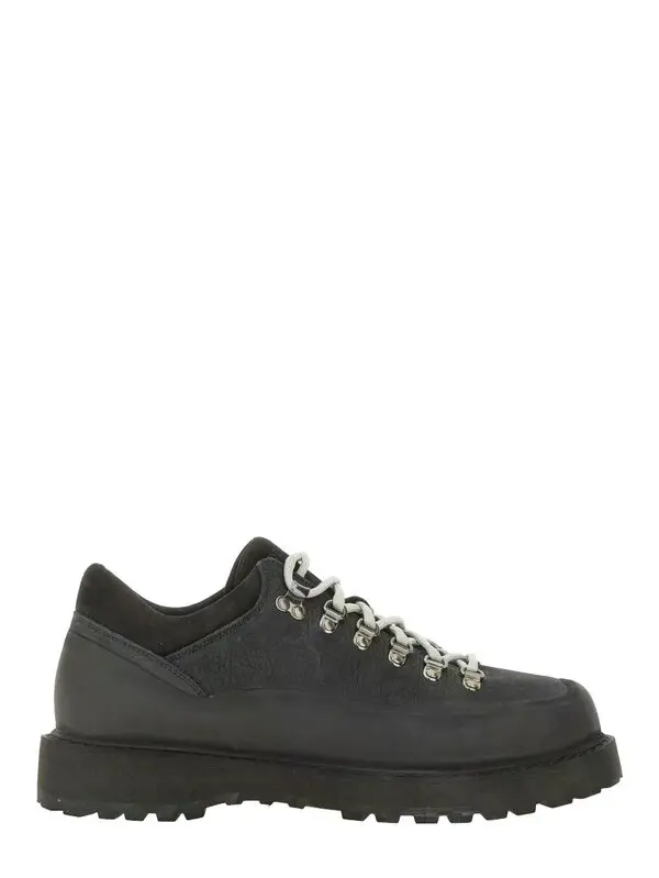 Diemme Panelled Lace-up Boots - Black