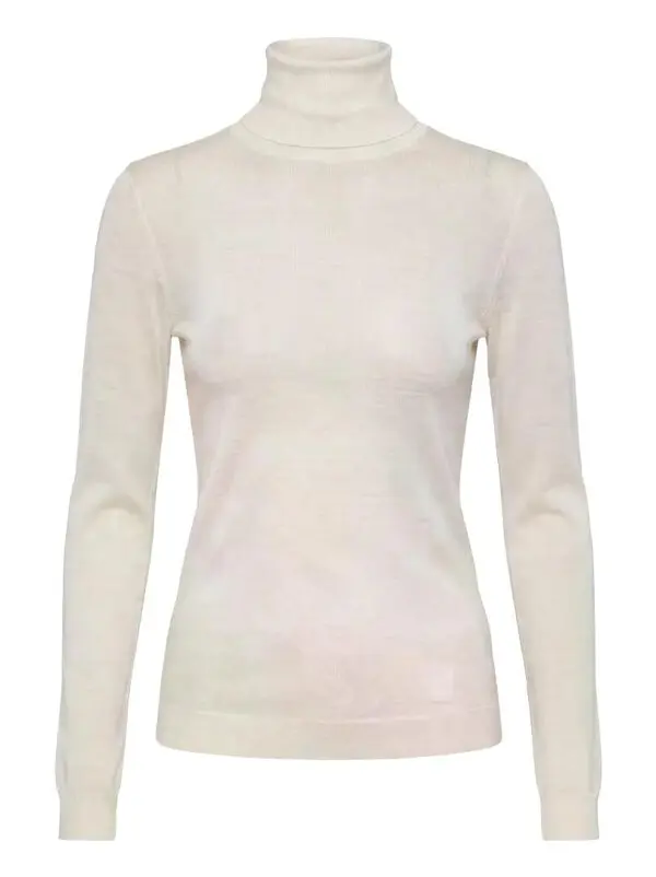 NICHOLAS Roll-neck Sweater - Neutrals