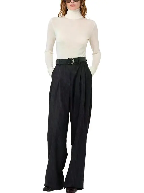 NICHOLAS Roll-neck Sweater - Neutrals