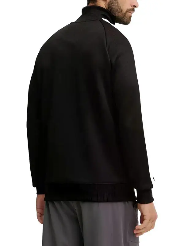 PUMA T7 Logo-embroidered Panelled Jacket - Black