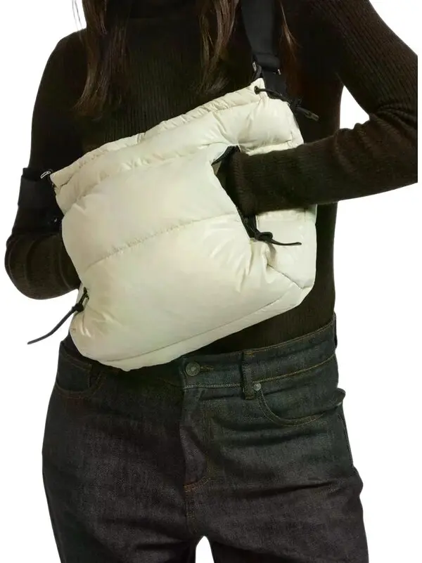 JACK GOMME Meribel Padded Satchel Bag - Neutrals