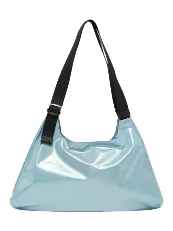 JACK GOMME Leba Metallic-effect Shoulder Bag - Blue