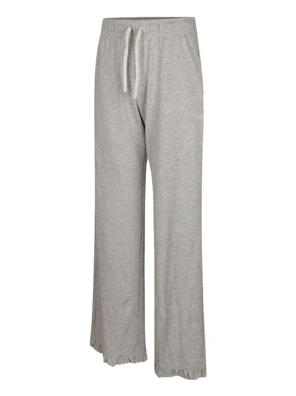 Nike Wide Knit Sports Pants - Grey