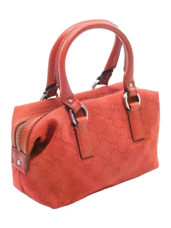 Gucci 2010s Gg Canvas Tote Bag - Red