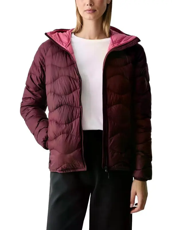 PEAK PERFORMANCE Helium Quilted Hooded Jacket - Red