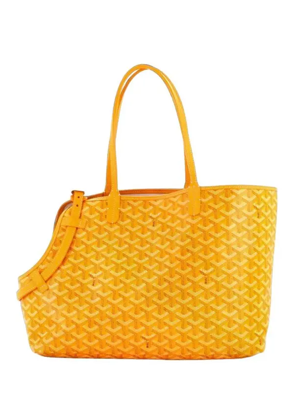 Goyard Chien Gris Pet Carrier Coated Canvas Tote Bag - Yellow