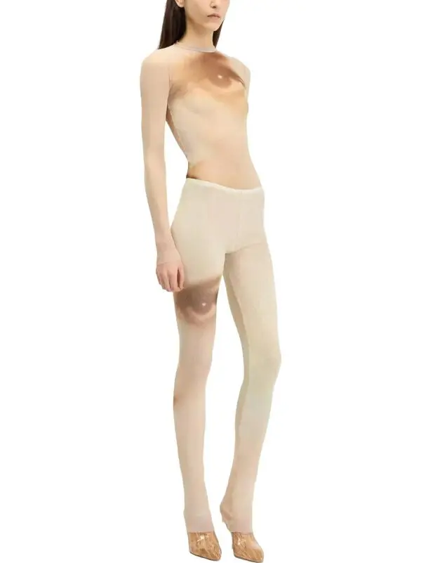 JEAN PAUL GAULTIER The Face Trousers - Neutrals