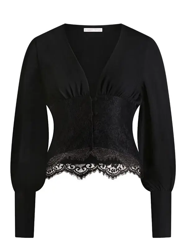 SCARLETT GASQUE Angela Top - Black