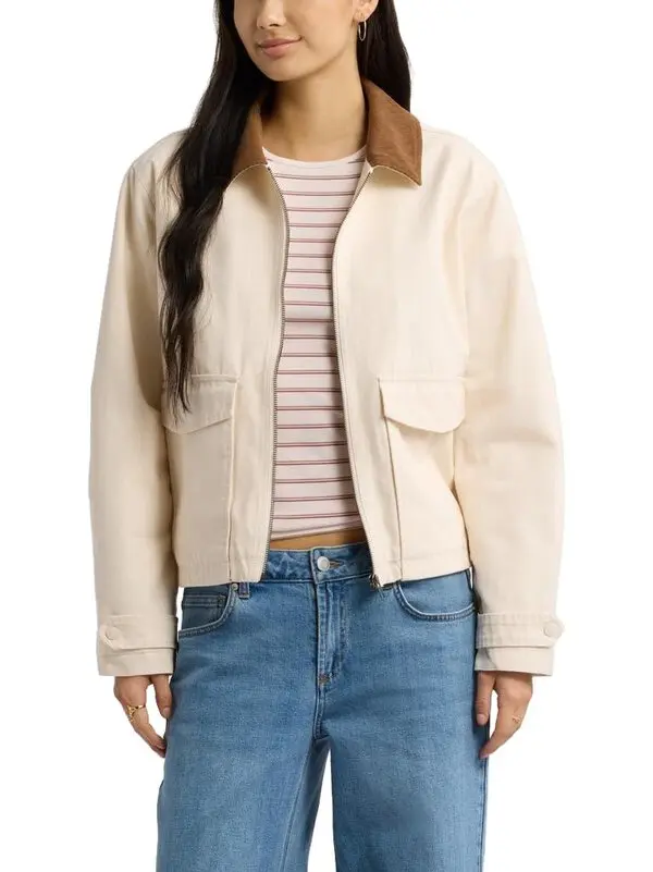 Bp. Cotton Canvas Barn Jacket - Ecru
