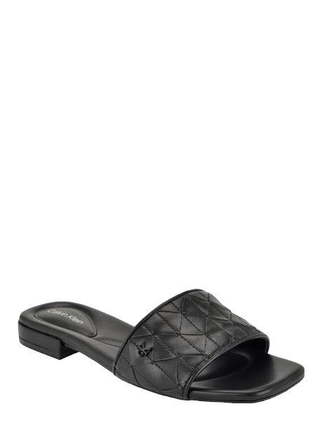 Calvin Klein Theona Slide Sandal - Black