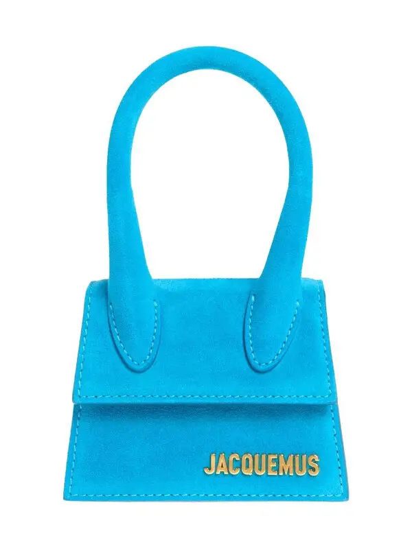 Jacquemus Le Chiquito Leather Top Handle Bag - Medium Blue 342