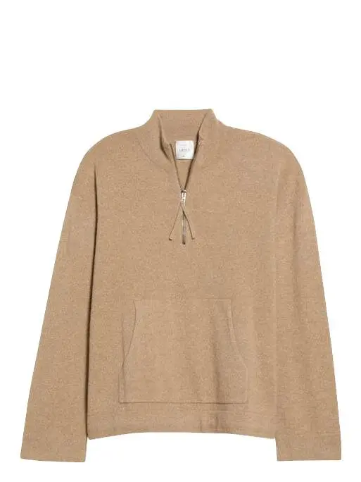 LESET Jesse Half-zip Wool Sweater - Dune