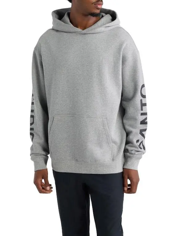 SANTO STUDIO Team Graphic Hoodie - Washed Grey