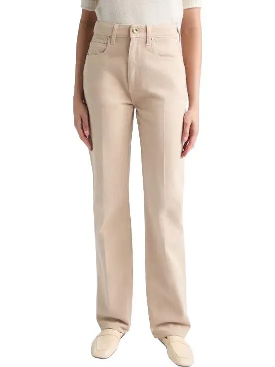 Ossou Noon High Waist Straight Leg Jeans - Mineral Wash