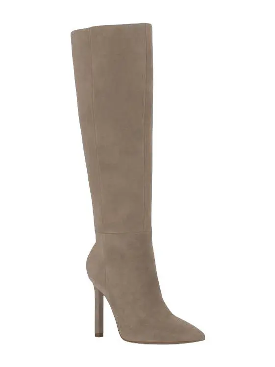 Jessica Simpson Dilea Faux Leather Knee High Boot - Light Grey