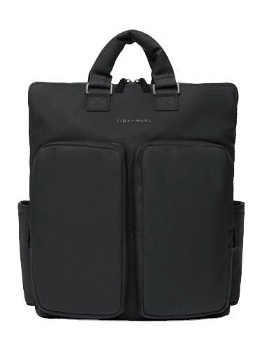 TIBA + MARL Ozzy Changing Tote / Backpack 2.0 - Matte Black