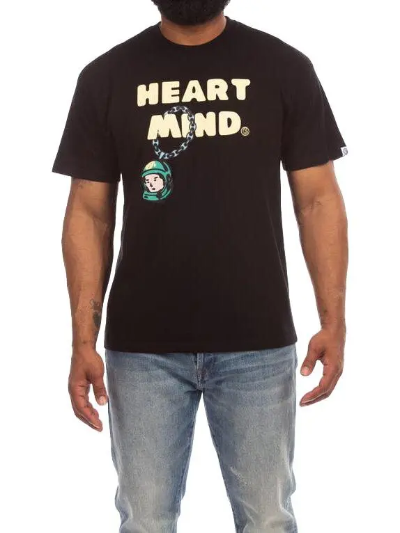 BILLIONAIRE BOYS CLUB Reach Cotton Graphic T-shirt - Black