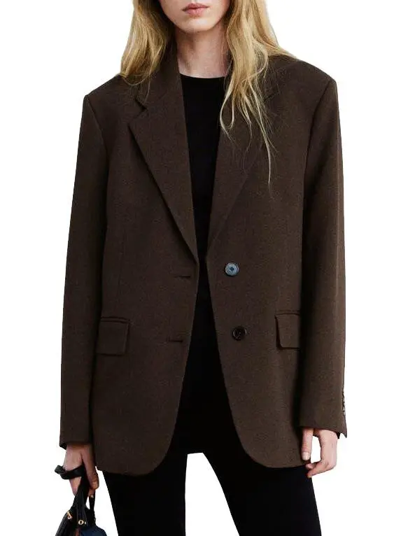 Mango Gaby Blazer - Brown