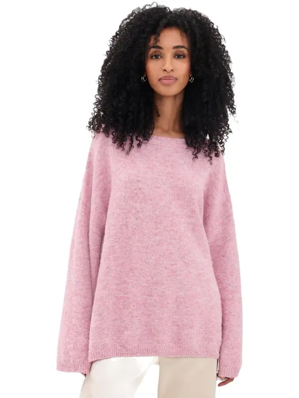 VRG GRL Juni Knit Sweater - Pink