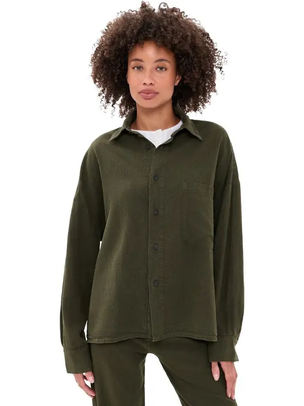 All Three Erin Shirt - Olive