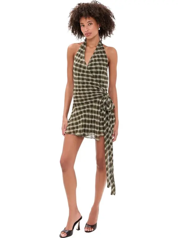 NIA Quill Dress - Olive