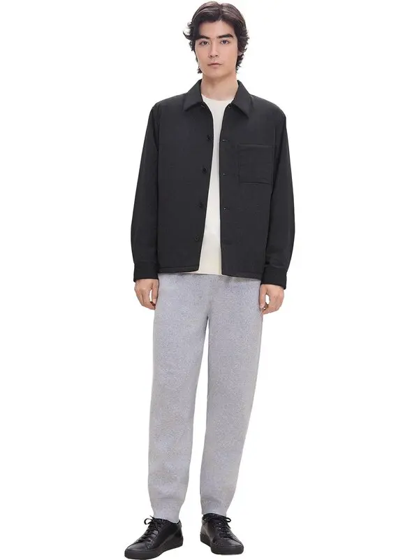 Theory Overshirt In Motion Nylon - Black