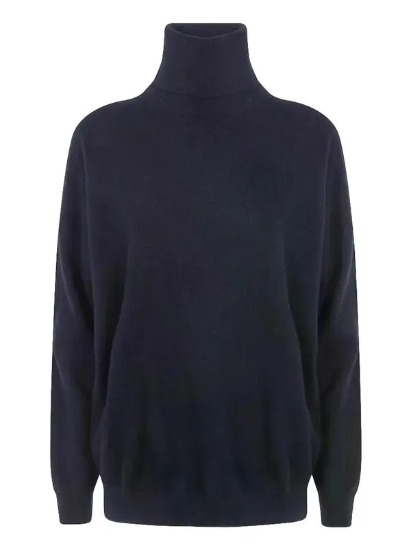 GENTRYPORTOFINO Roll-neck Sweater - Black