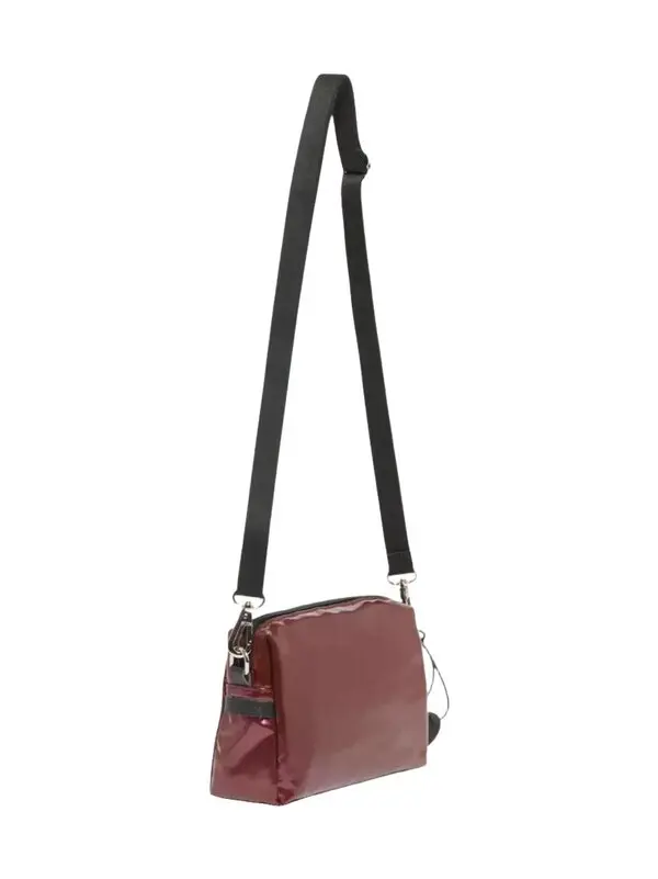 JACK GOMME Mini Light Metallic Crossbody Bag - Red
