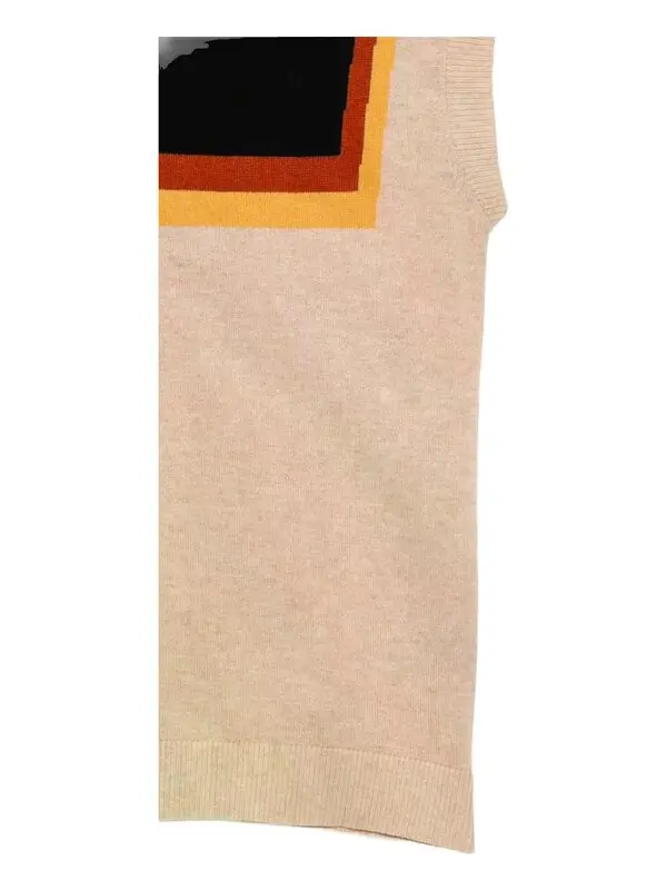 Cynthia Rowley Colour-block Sleeveless Sweater - Neutrals