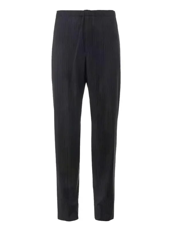 Undercover Pinstripe-pattern Trousers - Blue