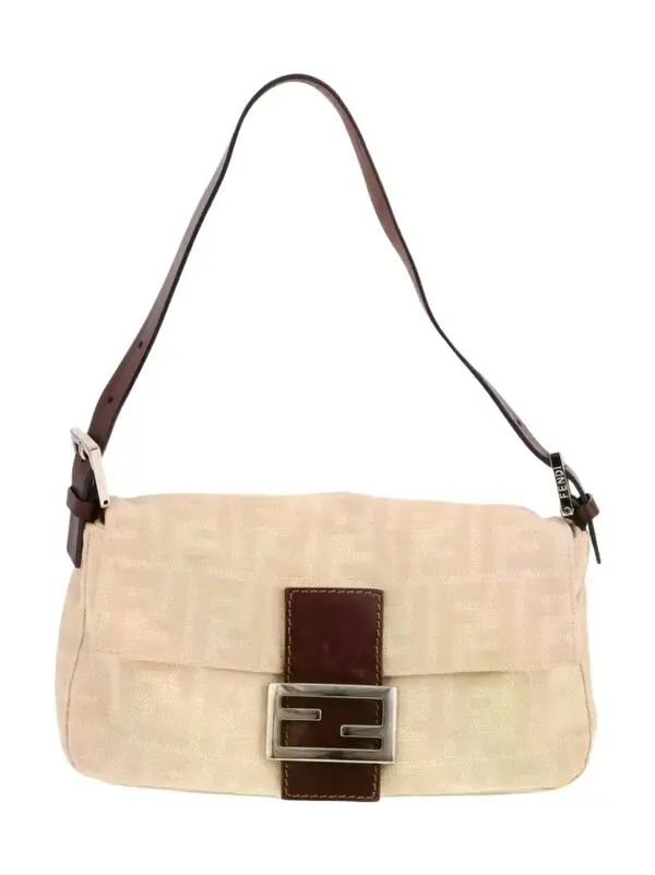 Fendi 2010s Baguette Shoulder Bag - Neutrals