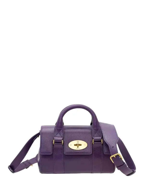 Mulberry Mini Bayswater Shoulder Bag - Purple