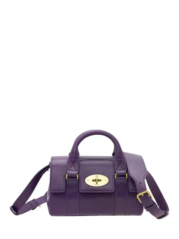 Mulberry Mini Bayswater Shoulder Bag - Purple