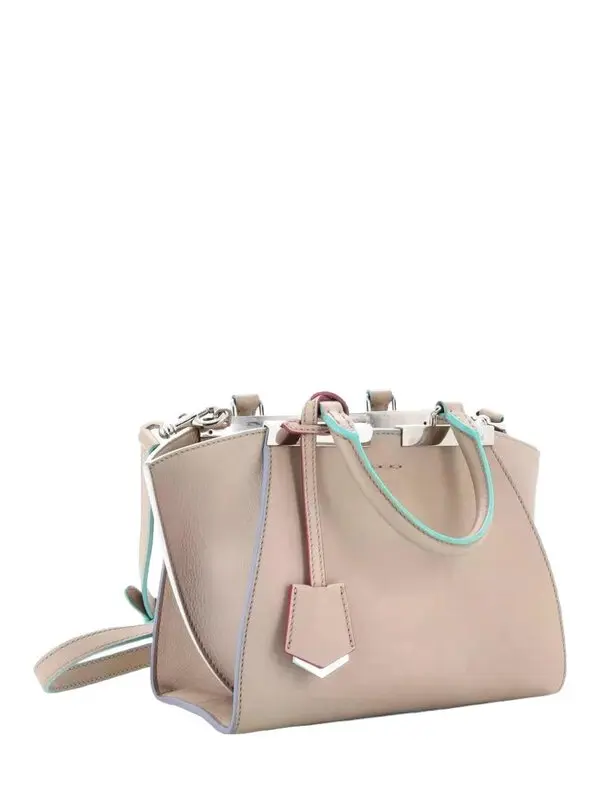 Fendi 3jours Bag Leather Mini Crossbody Bag - Blue