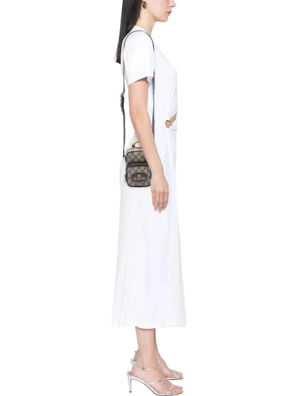 Gucci 2016-2026 Mini Gg Supreme Neo Vintage Satchel - Neutrals