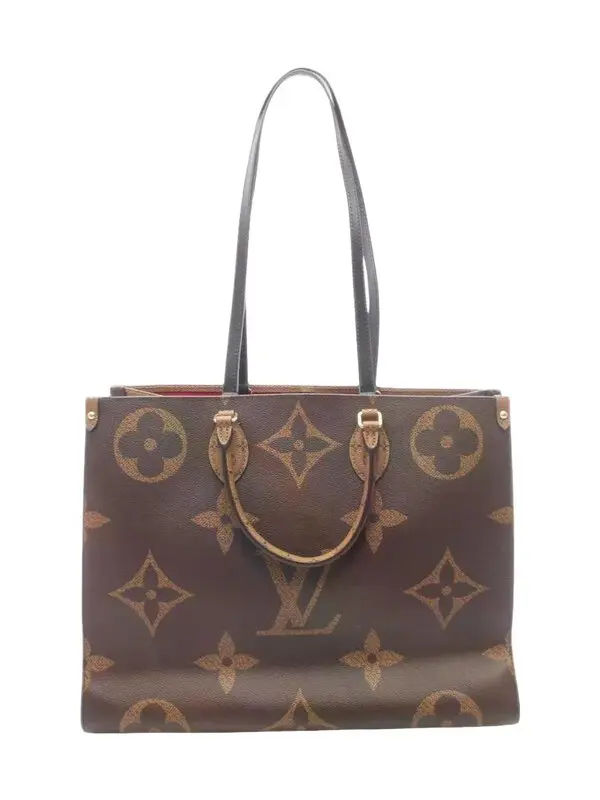 LOUIS VUITTON Gm On-the-go Monogram Giant Reverse Tote Bag - Brown