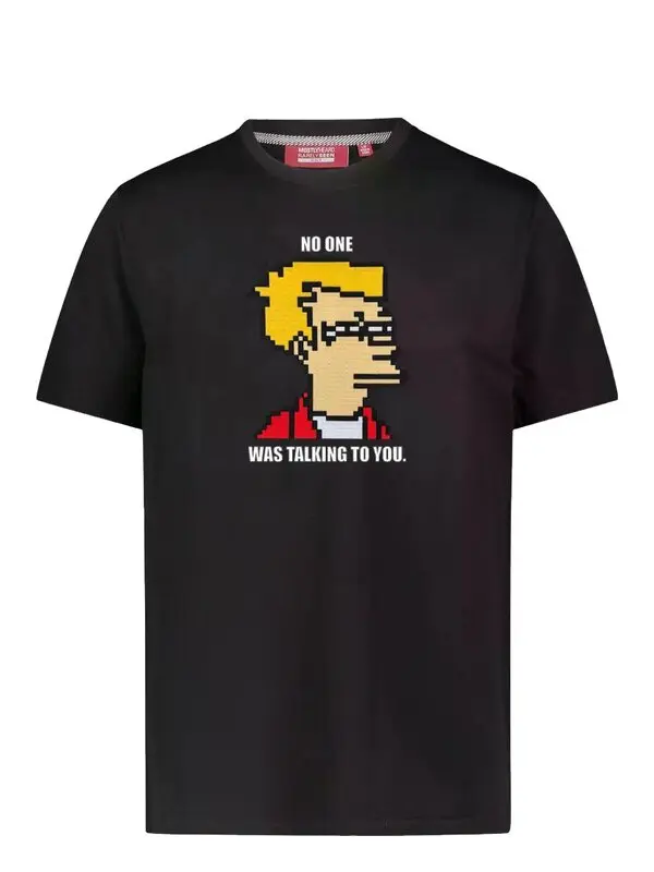 MOSTLY HEARD RARELY SEEN 8-BIT Graphic-print T-shirt - Black