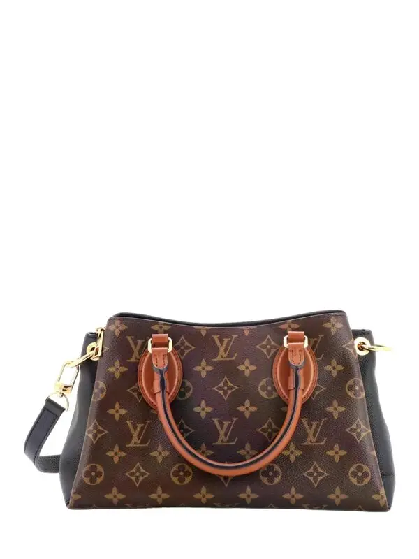 LOUIS VUITTON Vendome Tote Monogram Canvas With Leather Bb Shoulder Bag - Black