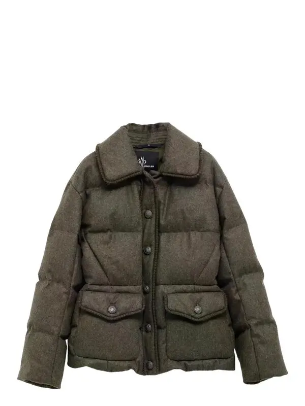 Moncler Monteain Quilted Ski Jacket - Green