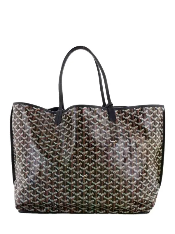 Goyard Anjou Reversible Coated Canvas Gm Tote Bag - Black