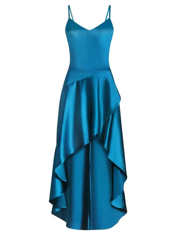 SCARLETT GASQUE Sophia Slip Dress - Blue