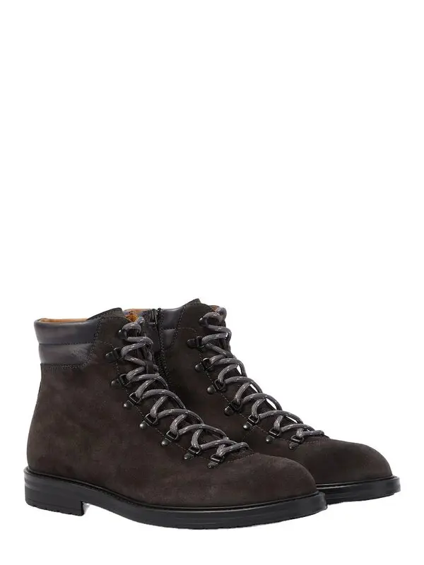 Magnanni Montana X Suede Hiking Boots - Grey