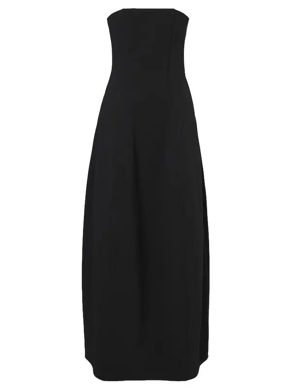 TOTEME Crêpe Corset Dress - Black