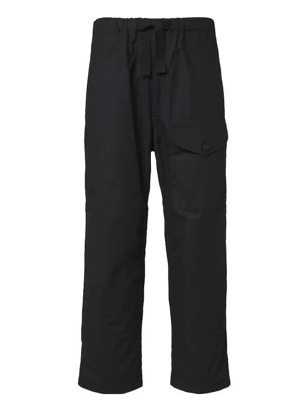 Comme Des Garçons Homme Cotton Cargo Pants - Black